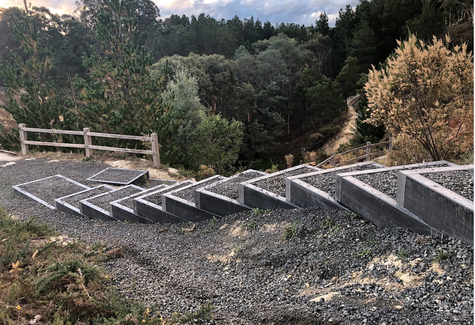 Retaining Earth Steps | APR Composites | 08 8359 4999 | Landscape Steps ...