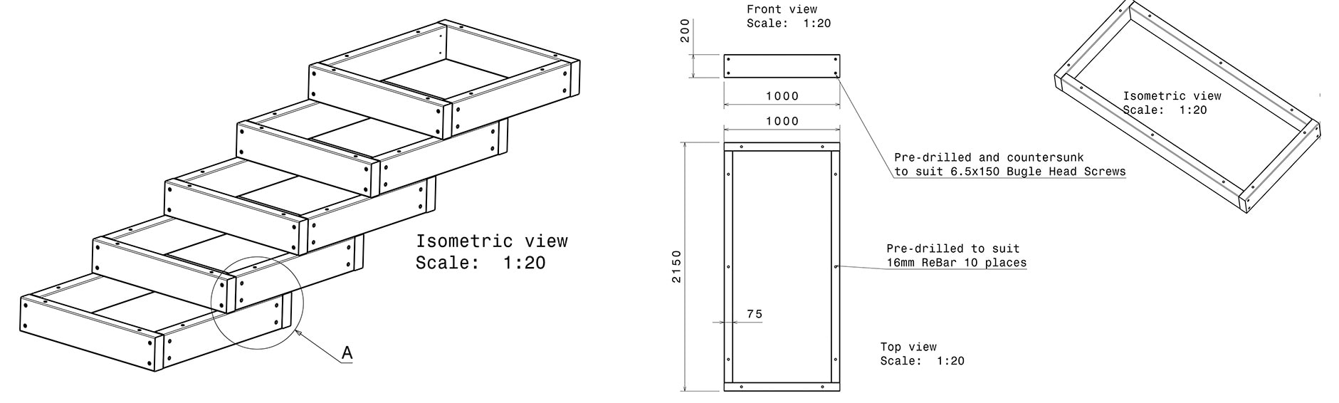 Retaining Earth Steps | APR Composites | 08 8359 4999 | Landscape Steps ...